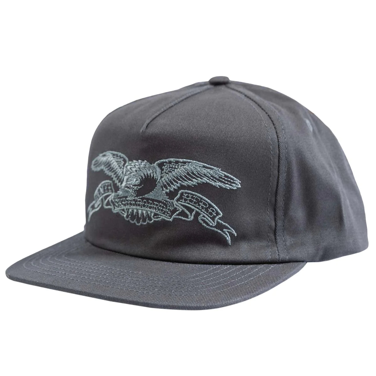Anti Hero Basic Eagle Snap Back (Charcoal/Grey) – Vú Skateboard Shop